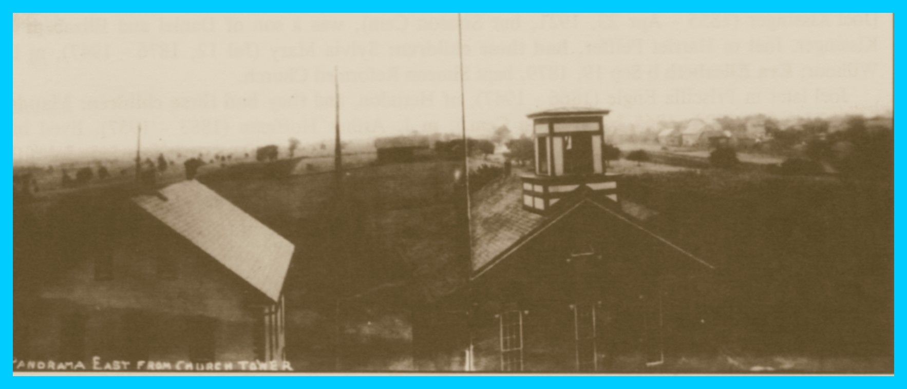 Gratz – View from the Church Tower, Looking East, 1900 – Lykens Valley ...