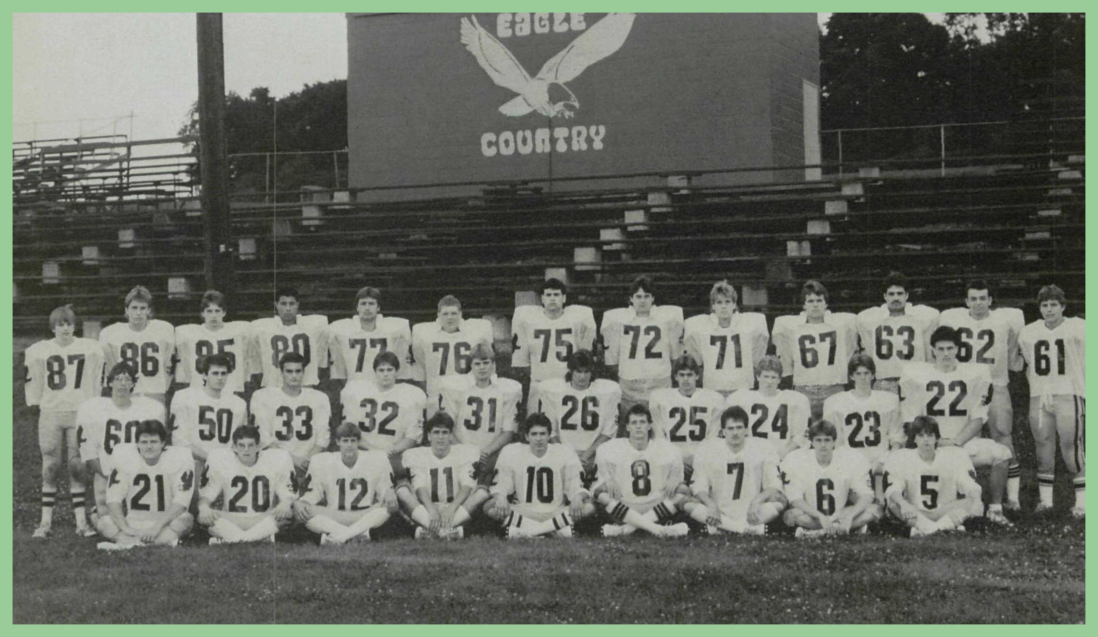 Line Mountain High School – Football Team, 1985 – Lykens Valley ...
