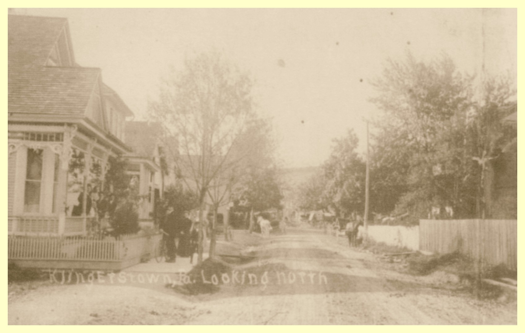 Klingerstown – Street View Looking North – Lykens Valley: History ...
