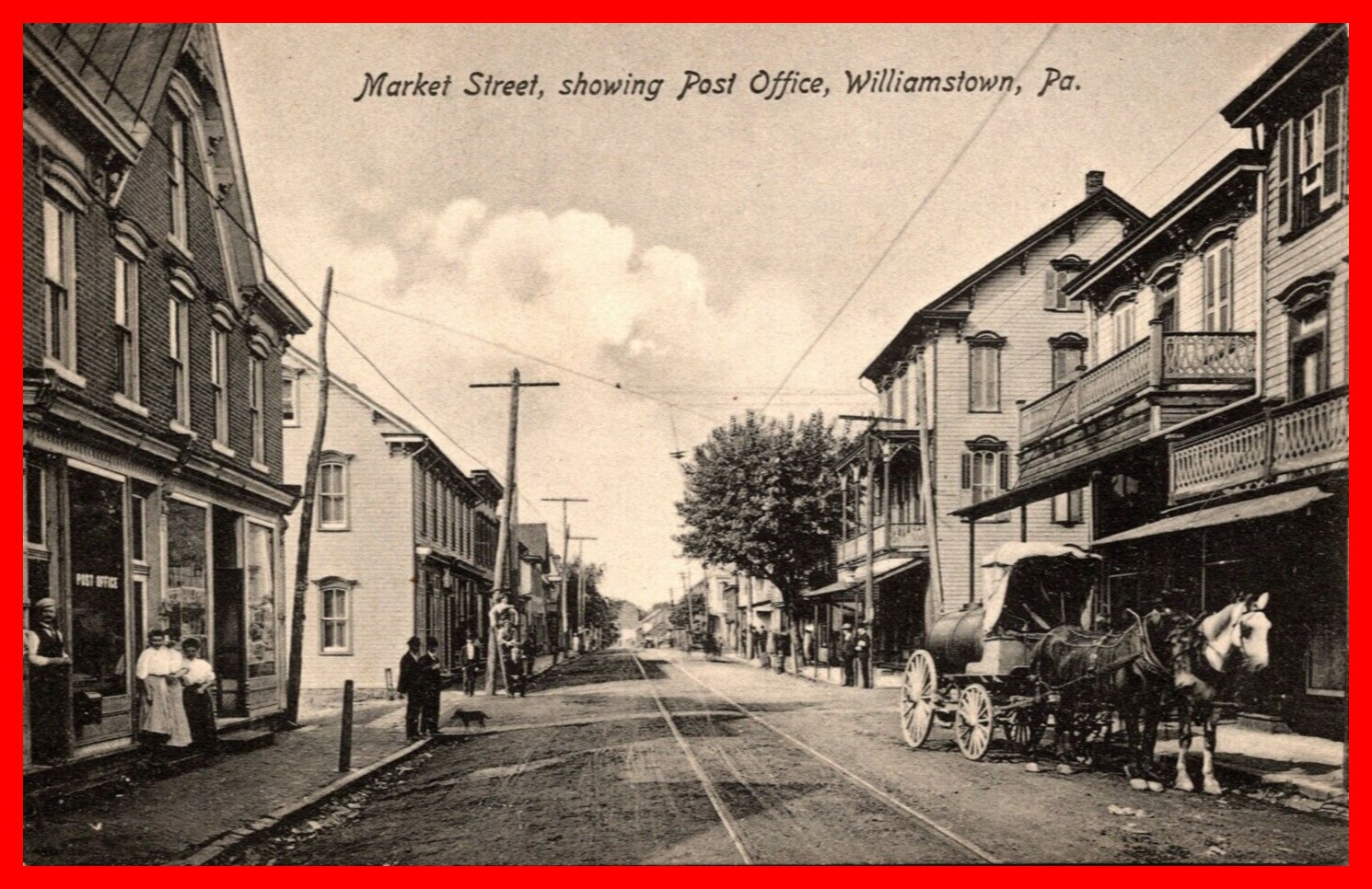 Williamstown – Market Street & Post Office – Lykens Valley: History ...