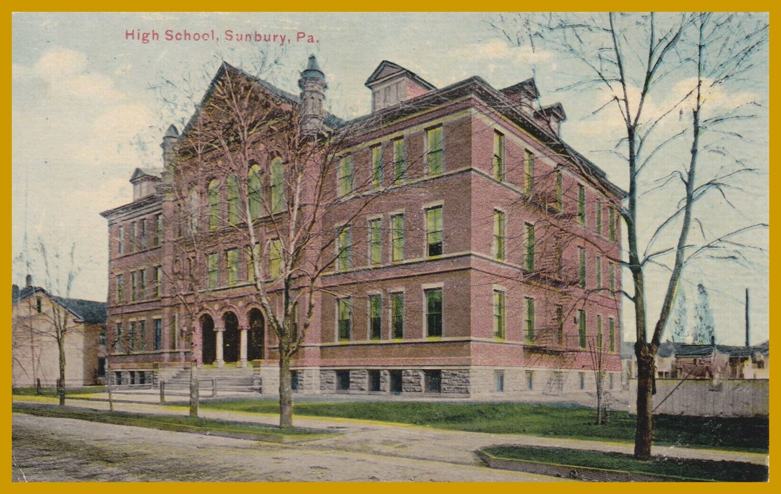 Sunbury High School (8) – Lykens Valley: History & Genealogy