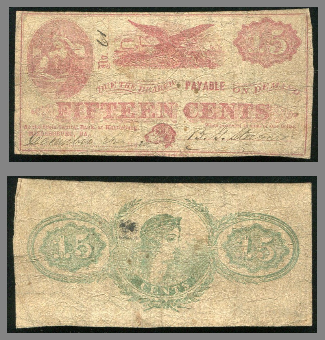 Millersburg – Civil War Currency, 1862 (2) – Lykens Valley: History ...
