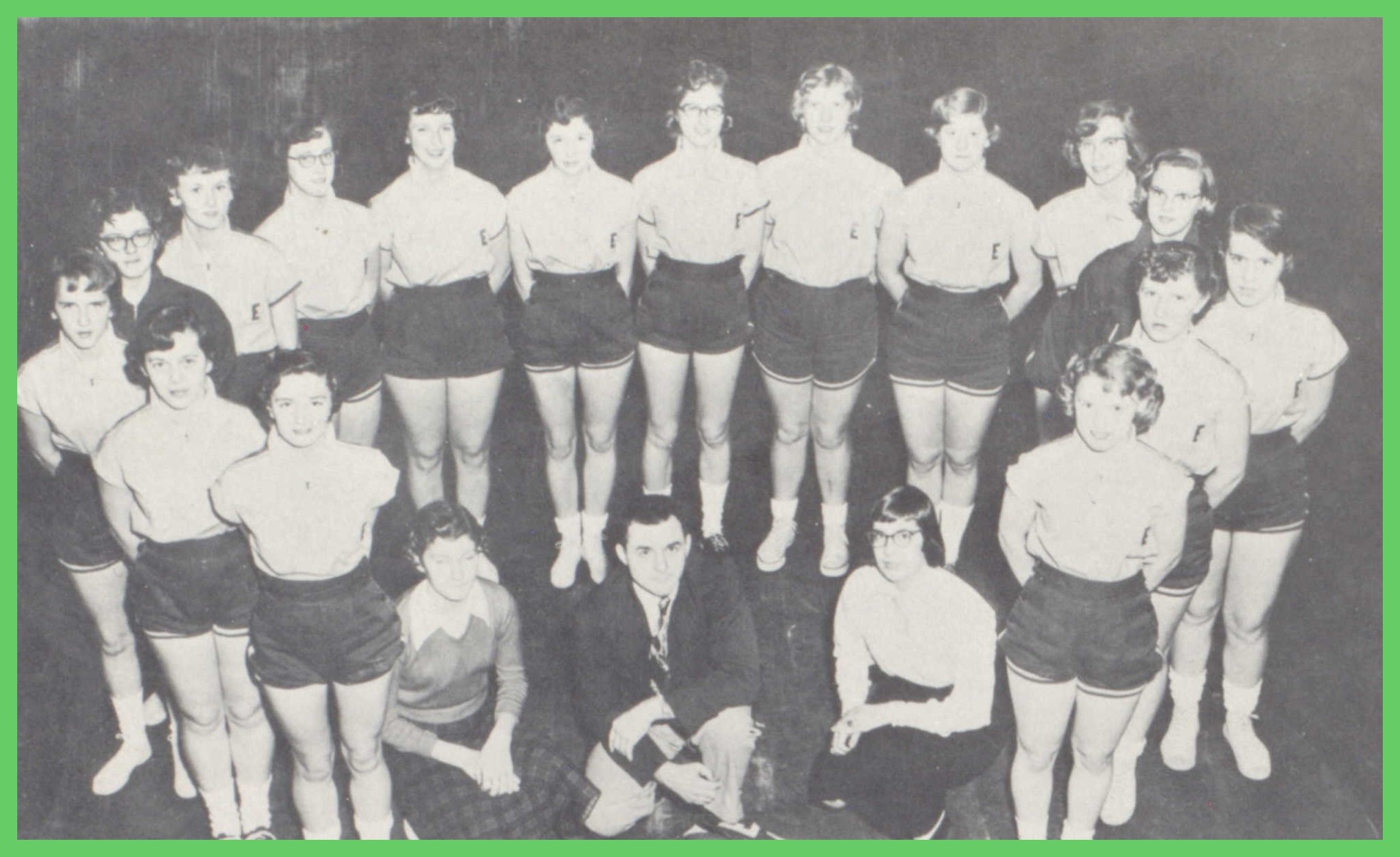 Upper Dauphin High School – Girls’ Basketball, 1956 – Lykens Valley ...